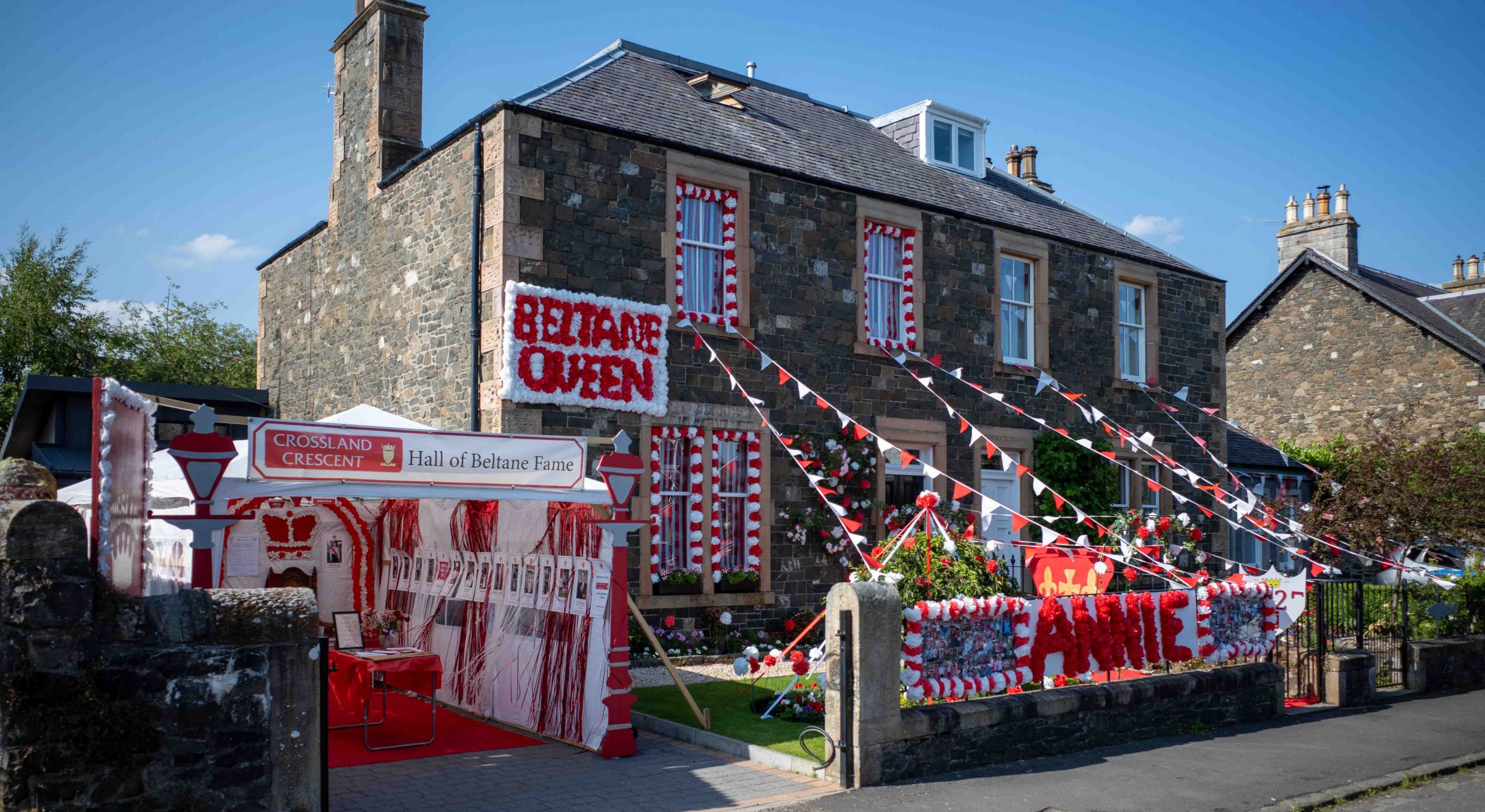 Decorated Houses and Businesses Winners | Peebles Beltane Festival