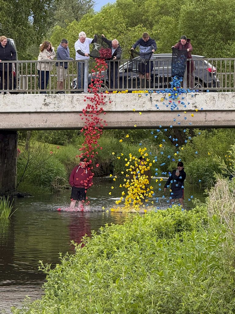 Beltane Duck Race – Result | Peebles Beltane Festival